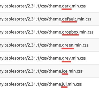HTMLで作ったテーブルにソート機能を追加する「Tablesorter」の使い方 | でざなり